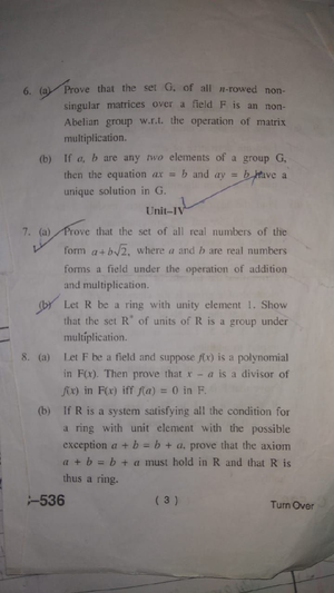 ACF agriculture - 4 In this way, atleast two questions will be ...