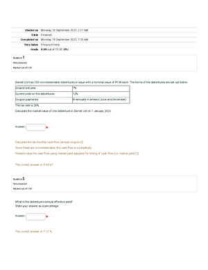 Tutorial chapter 5 Solution - Solution tutorial Question 1 There are two key differences between ...