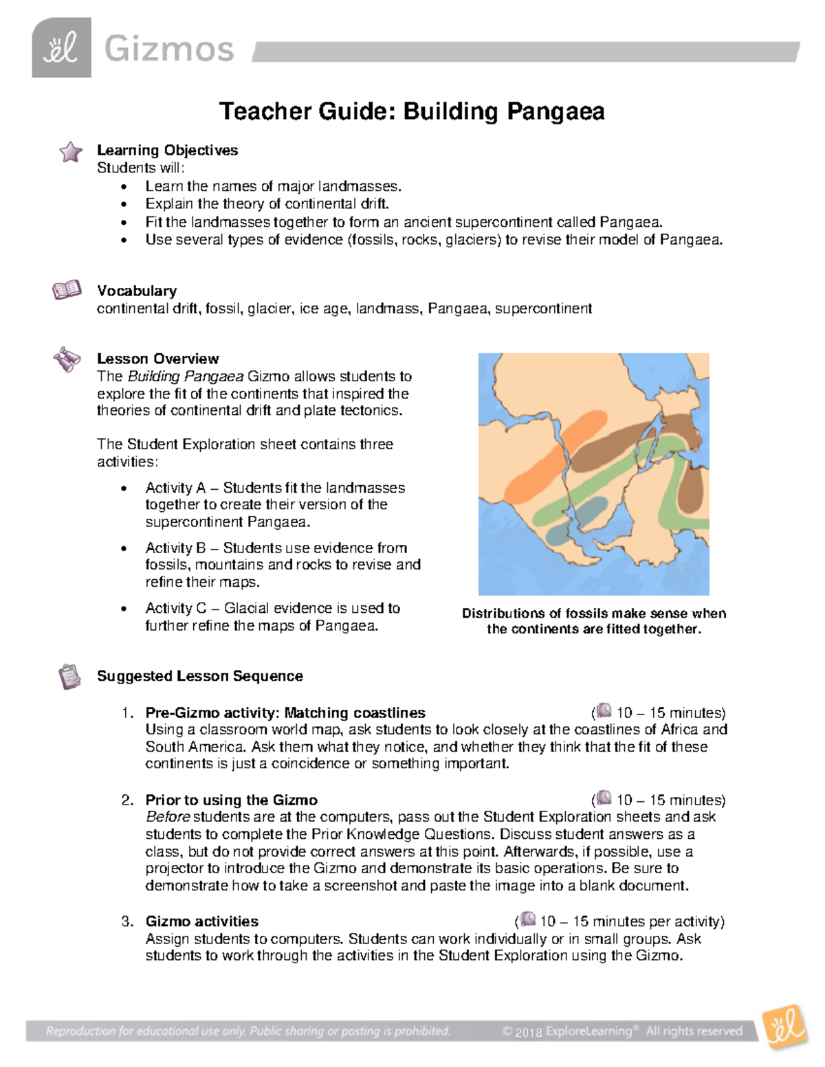 Building Pangaea TG - help - 2018 Teacher Guide: Building Pangaea ...