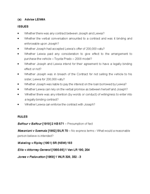 LW201 - Written Assignment SI-2023 - Individual Assignment Worth: 20% ...