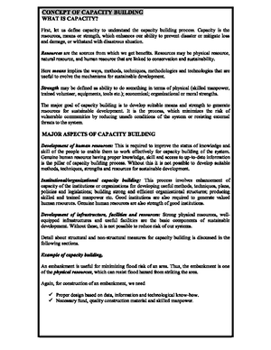 DM Full Lec Note Module-2 - Disaster Management - Studocu