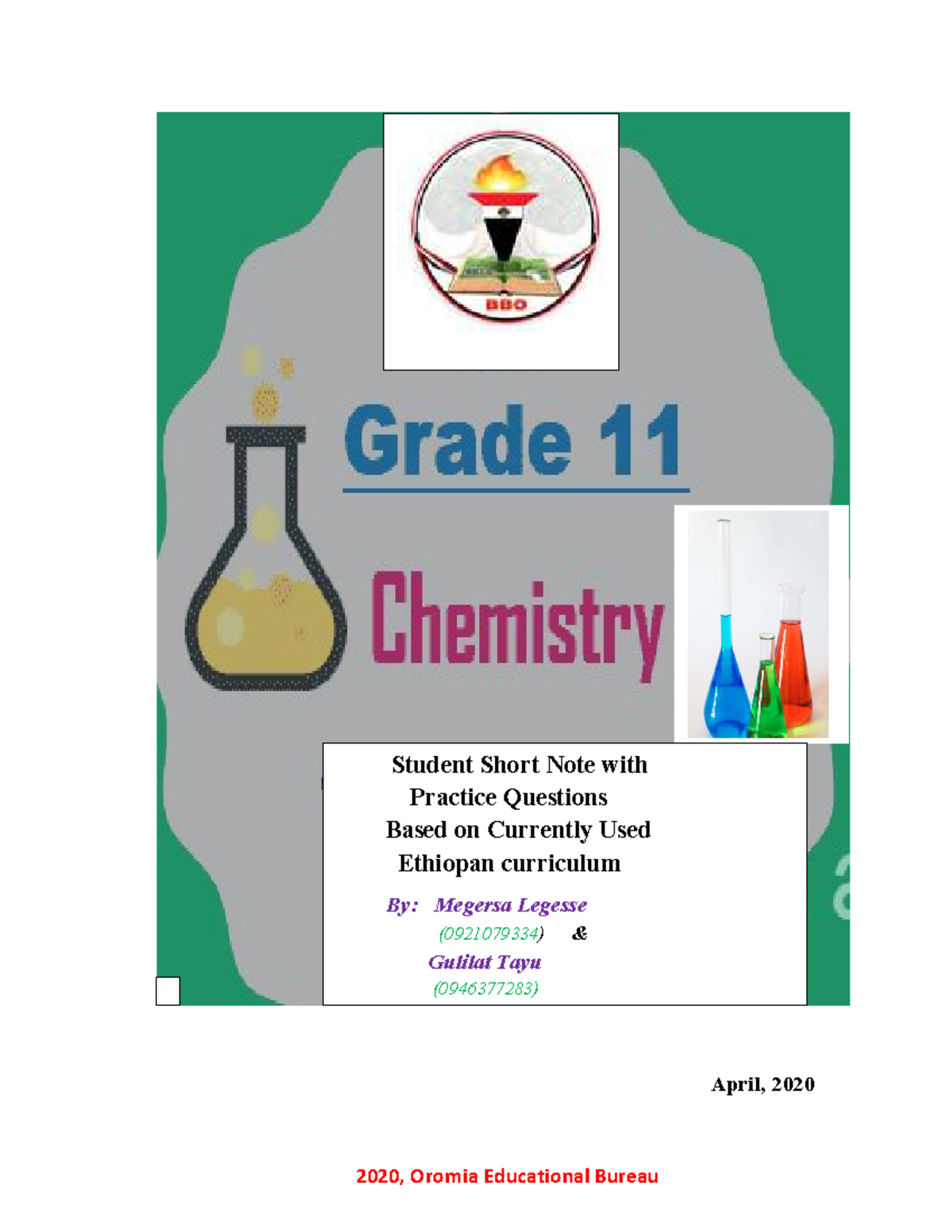 11ffaa Chemistry - HOw it it effervesce - 2020, Oromia Educat 2020 ...