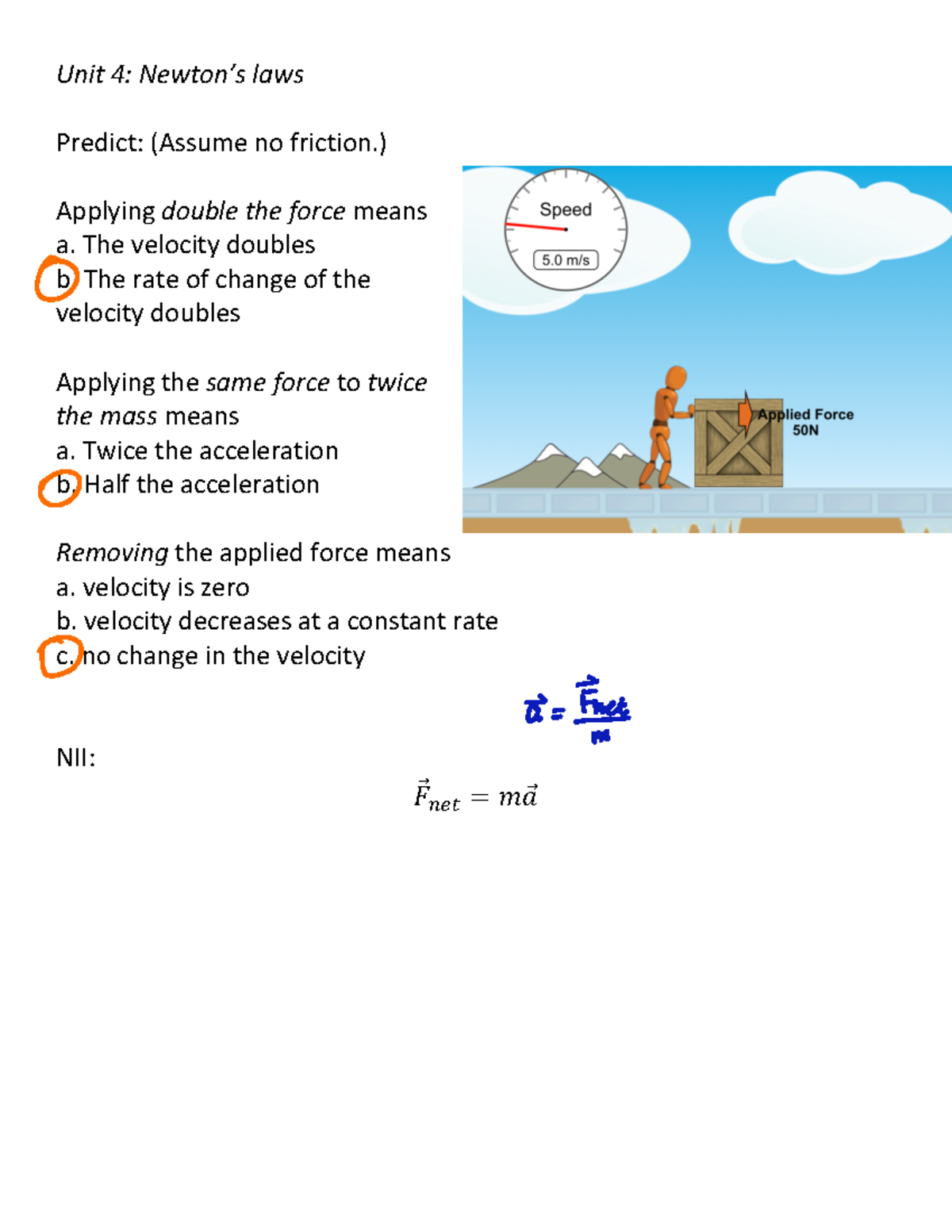 Units 4-5 outline - This is either a discussion, lecture, or practice ...