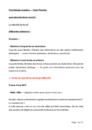 Compte Rendu Psycho - Warning: TT: undefined function: 32 Compte-Rendu Expérience numéro 1 - Studocu