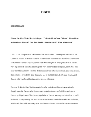 Reponses part 1 - Response - Read Daley's "The Watermelon Riot" (access ...