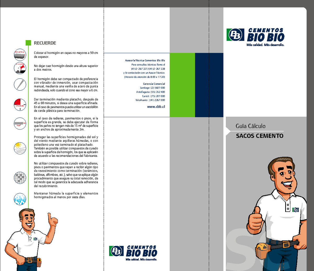 BIO-BIO dosificaciones del hormigon - Colocar el hormigón en capas no ...