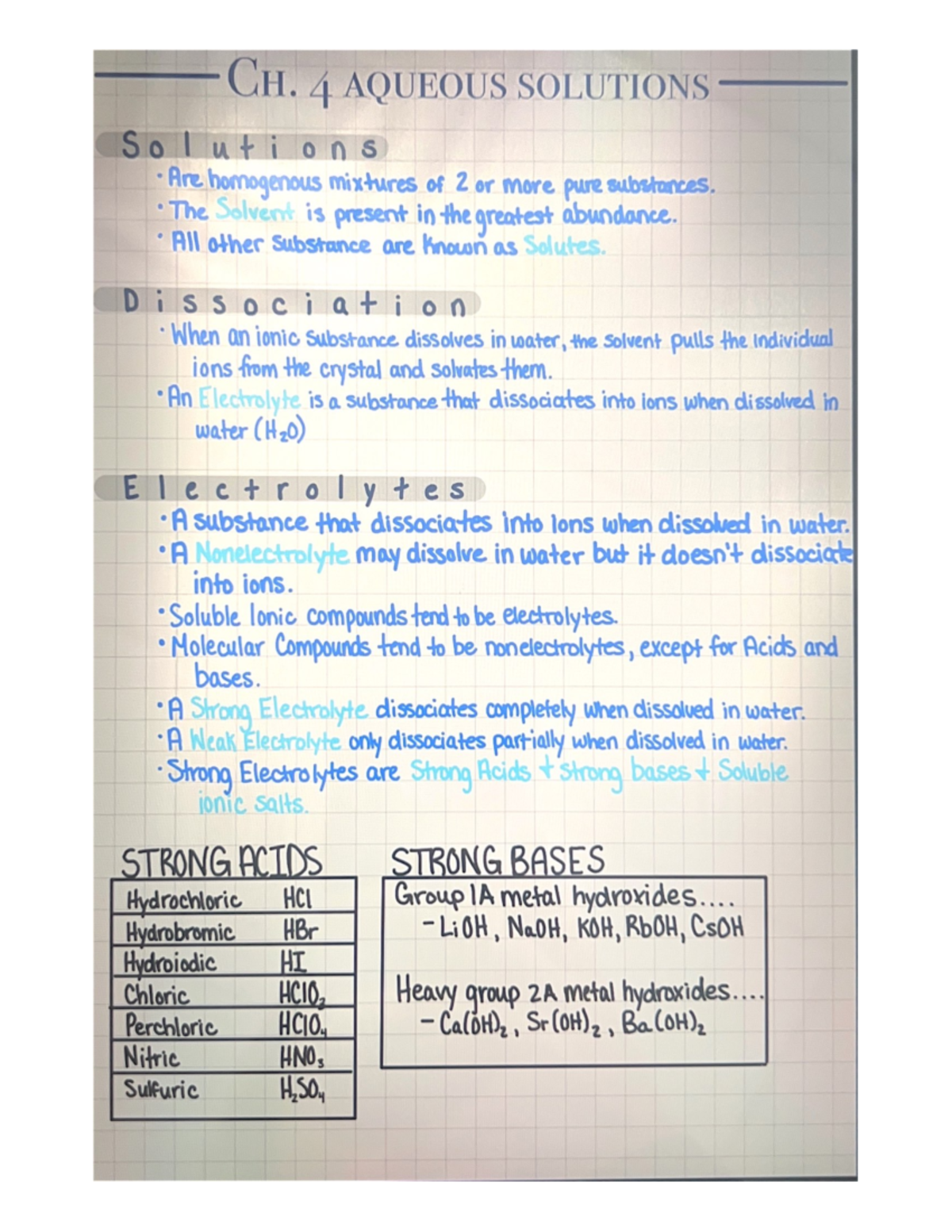UWYO General Chemistry 1020 (Dr. Anderson) Ch. 4 - CHEM 1020 - Studocu