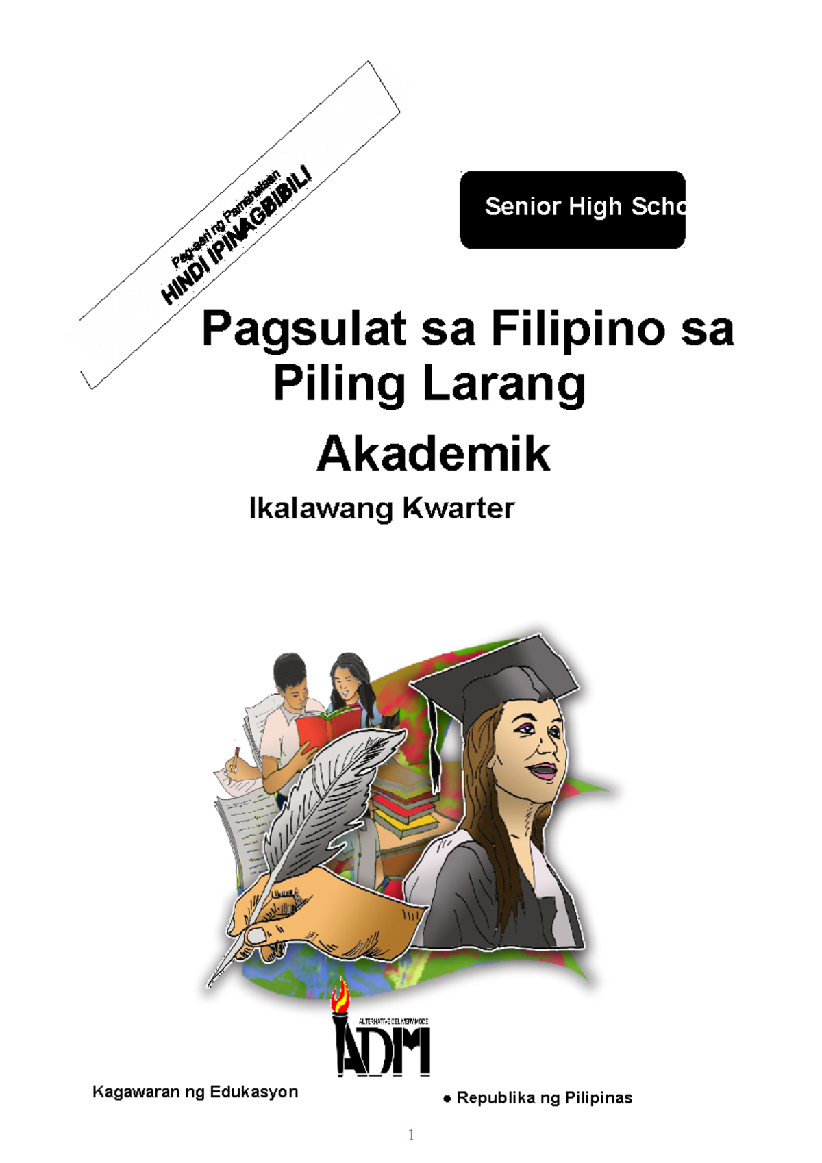Filipino Sa Piling Larangan Module Grade 12 Sakahala
