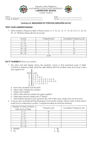 Performance Task in Pre Calculus - Performance Task # Track: Technical ...