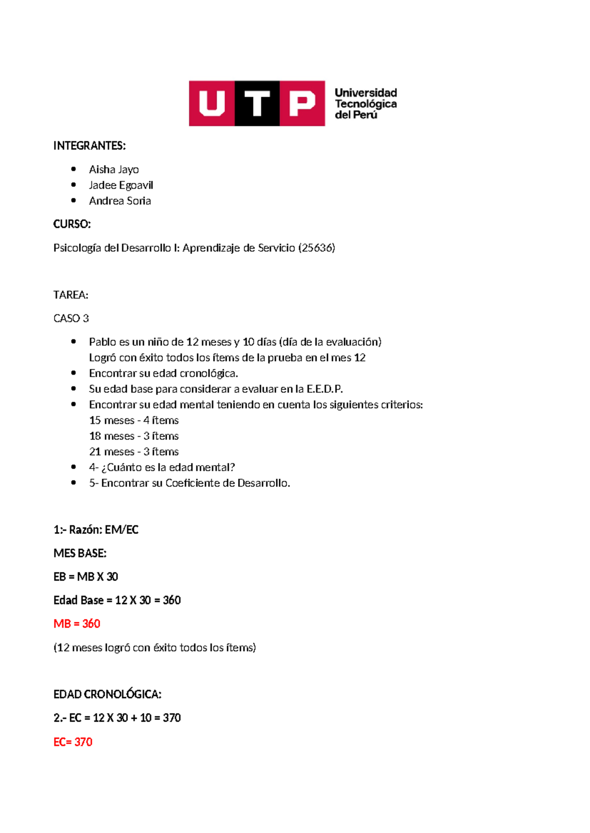 CASO3 - SHDHJ - INTEGRANTES: Aisha Jayo Jadee Egoavil Andrea Soria ...