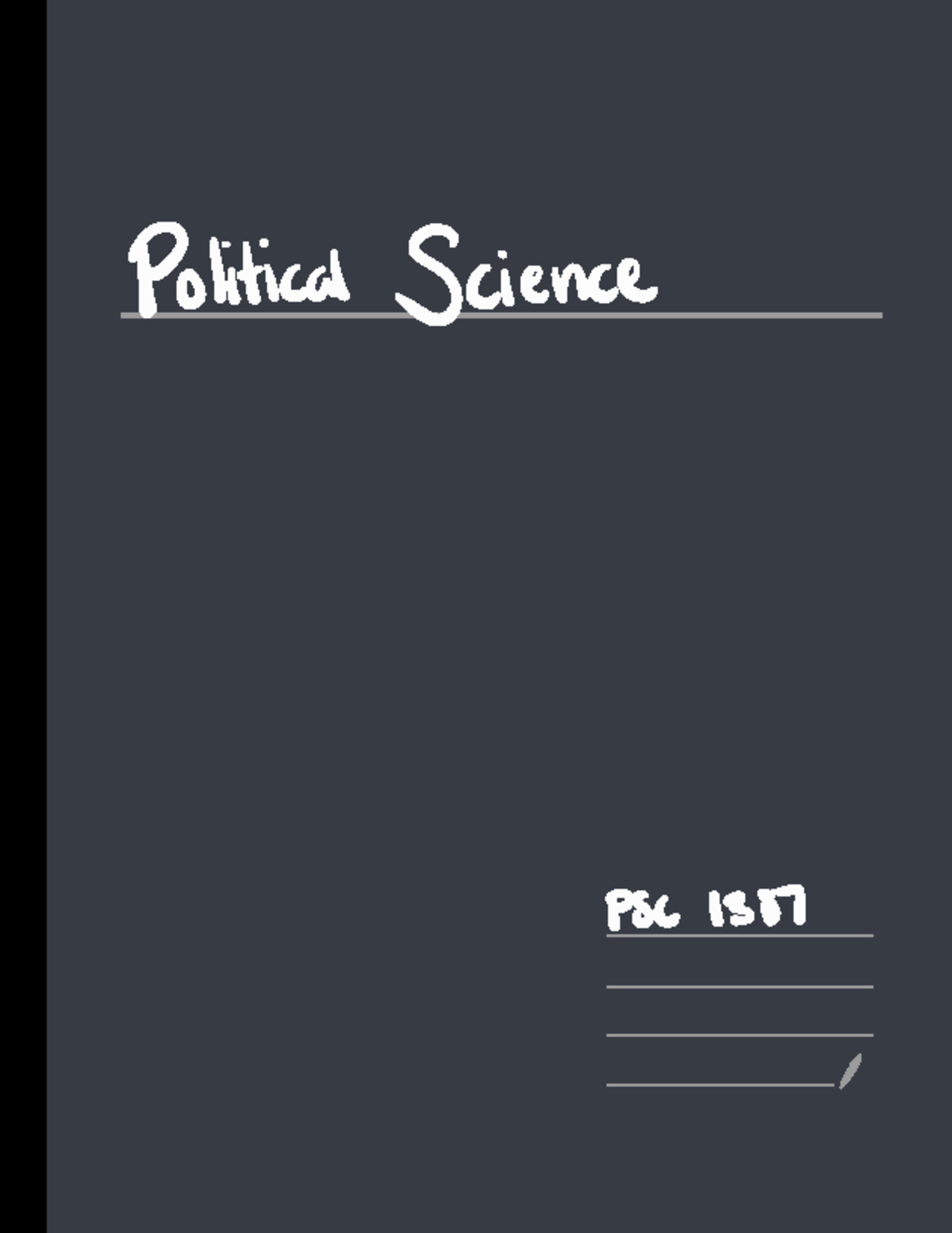 Poli Sci 2023-04-03 18 26 37 - Political Science PSC 1307 Commonly Used ...