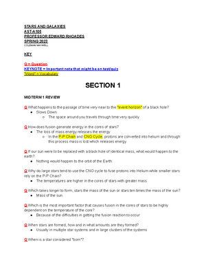 Astronomy (11) - SSSS 2016 Magikarpmaster629’s Notes: Introduction to ...