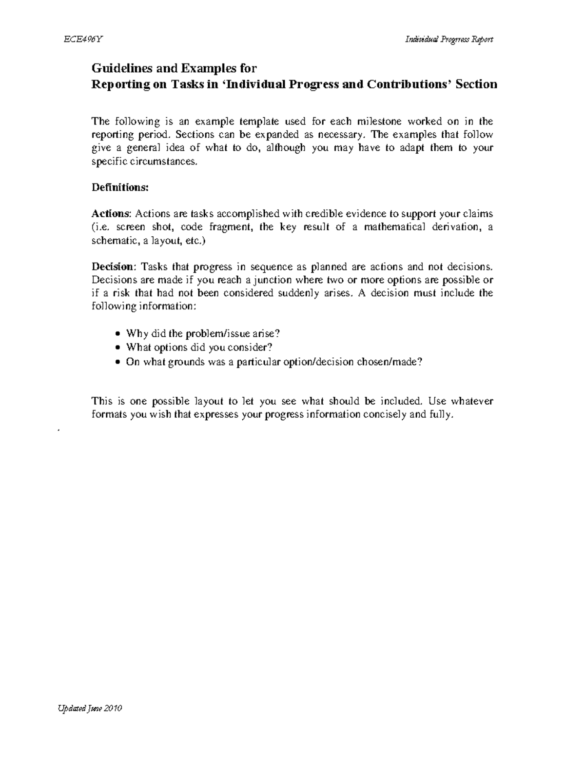 Task Report Example - Lecture notes 12 - Public Health - Studocu