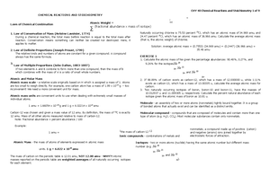 Unit I Atomic Structure and Periodic Trends - ATOMIC STRUCTURE and ...