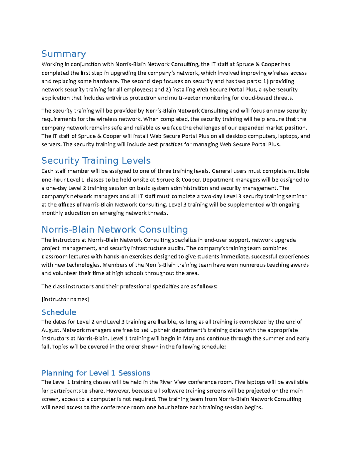 Copy of NP WD 3-3 - Review Assignment - Summary Working in conjunction ...