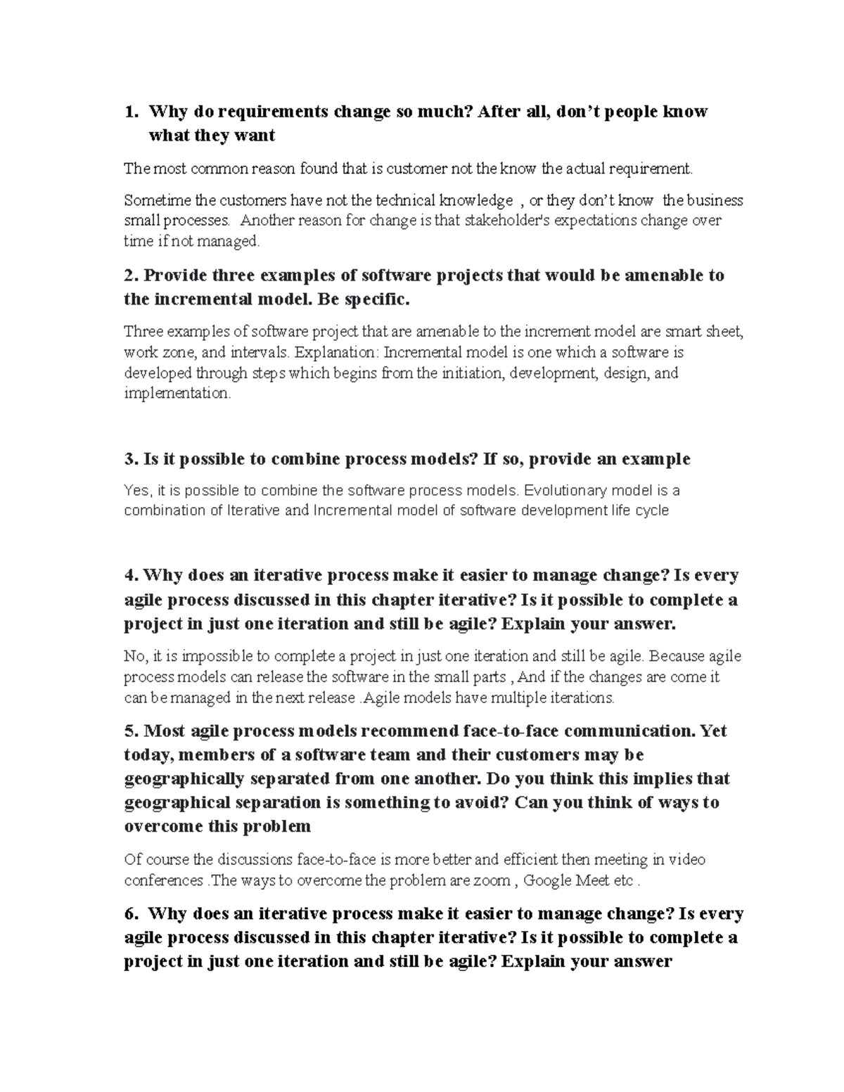 Why do requirements change so much - 1. Why do requirements change so ...