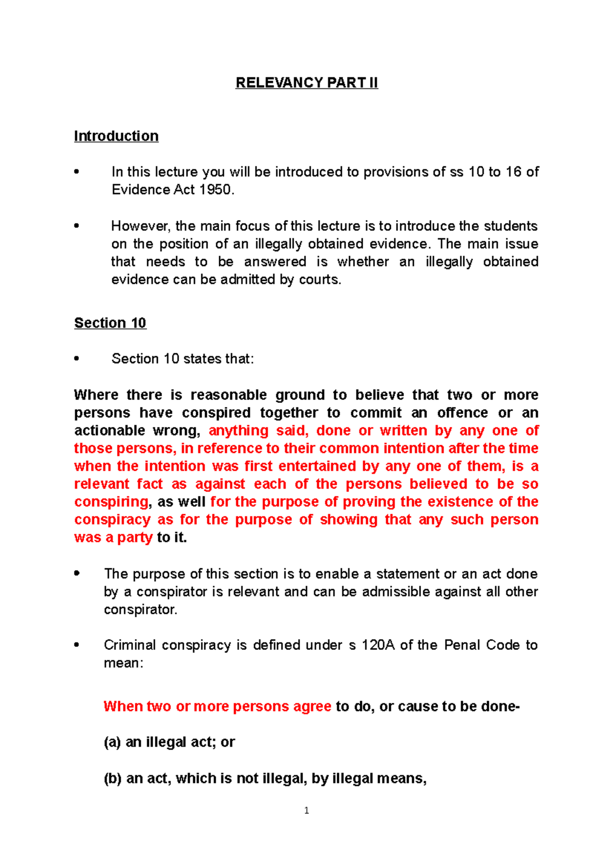 299287 Relevancy PART II - RELEVANCY PART II Introduction In this ...