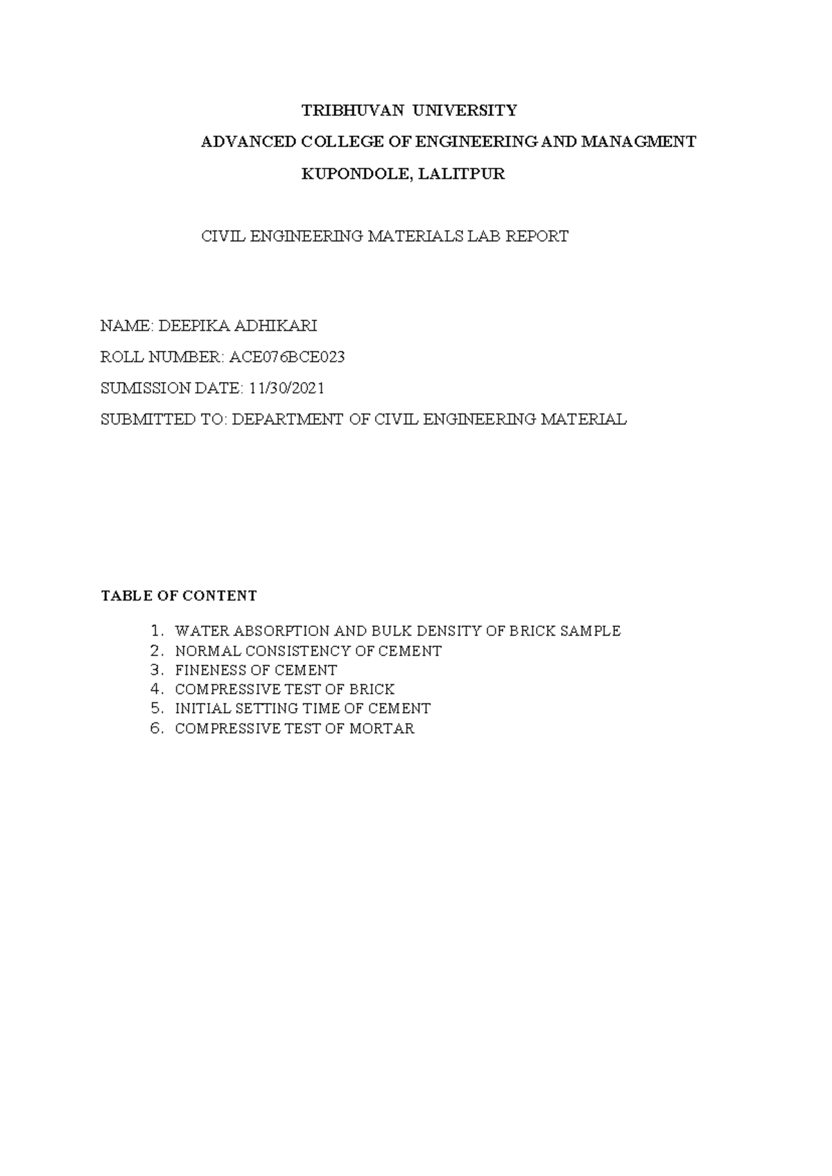 civil engineering materials standard consistency of cement ,setting ...