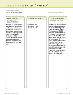 Bathing Template - ACTIVE LEARNING TEMPLATES THERAPEUTIC PROCEDURE A ...