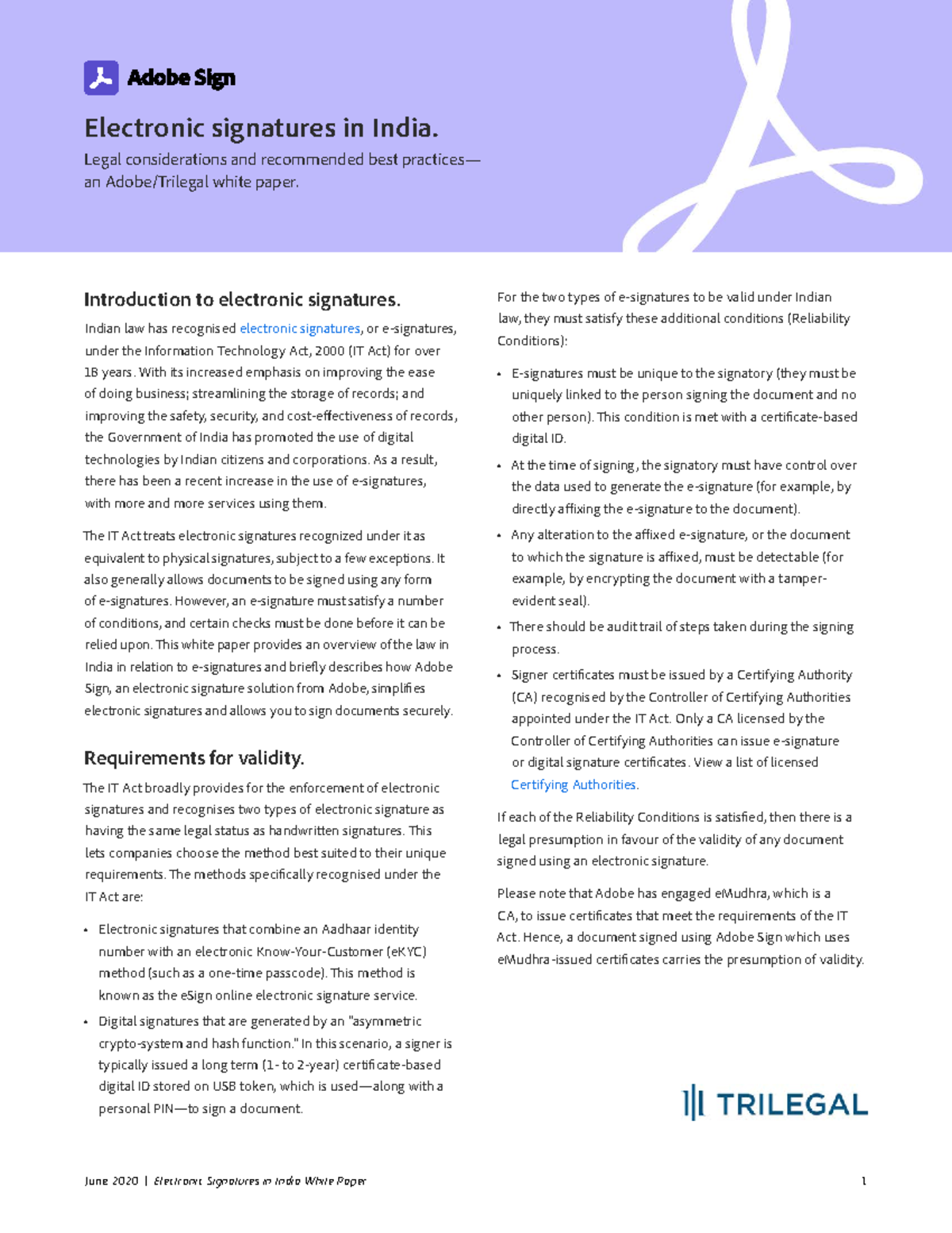 Types Of Electronic Signatures In India at Jackson Dellit blog