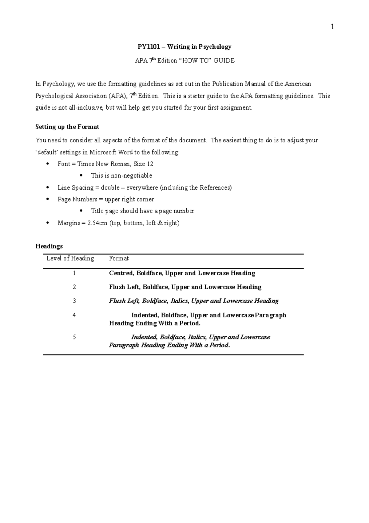 T1 How to write a Critical Evaluation - PY1101 – Writing in Psychology ...