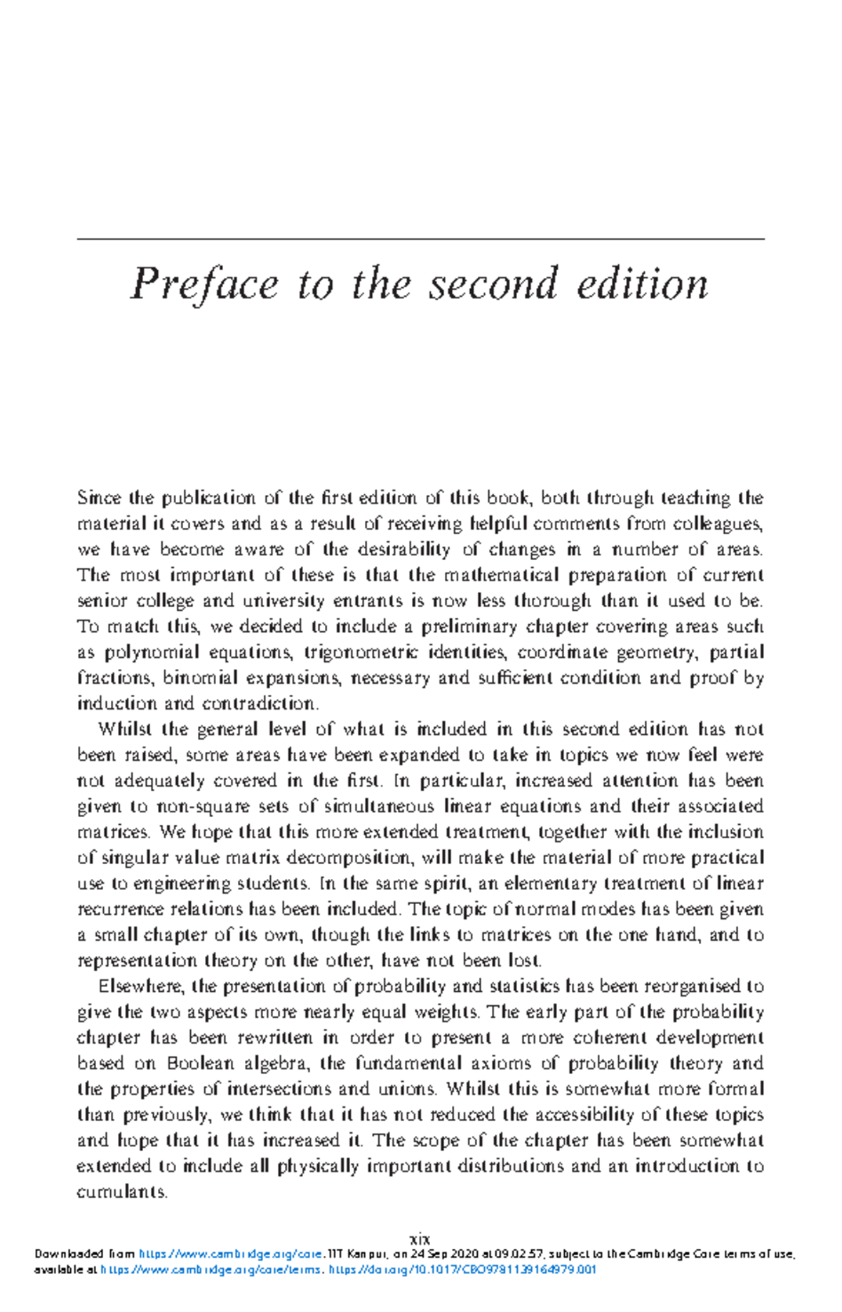 03 - Helpful - Preface to the second edition Since the publication of the first edition of this ...