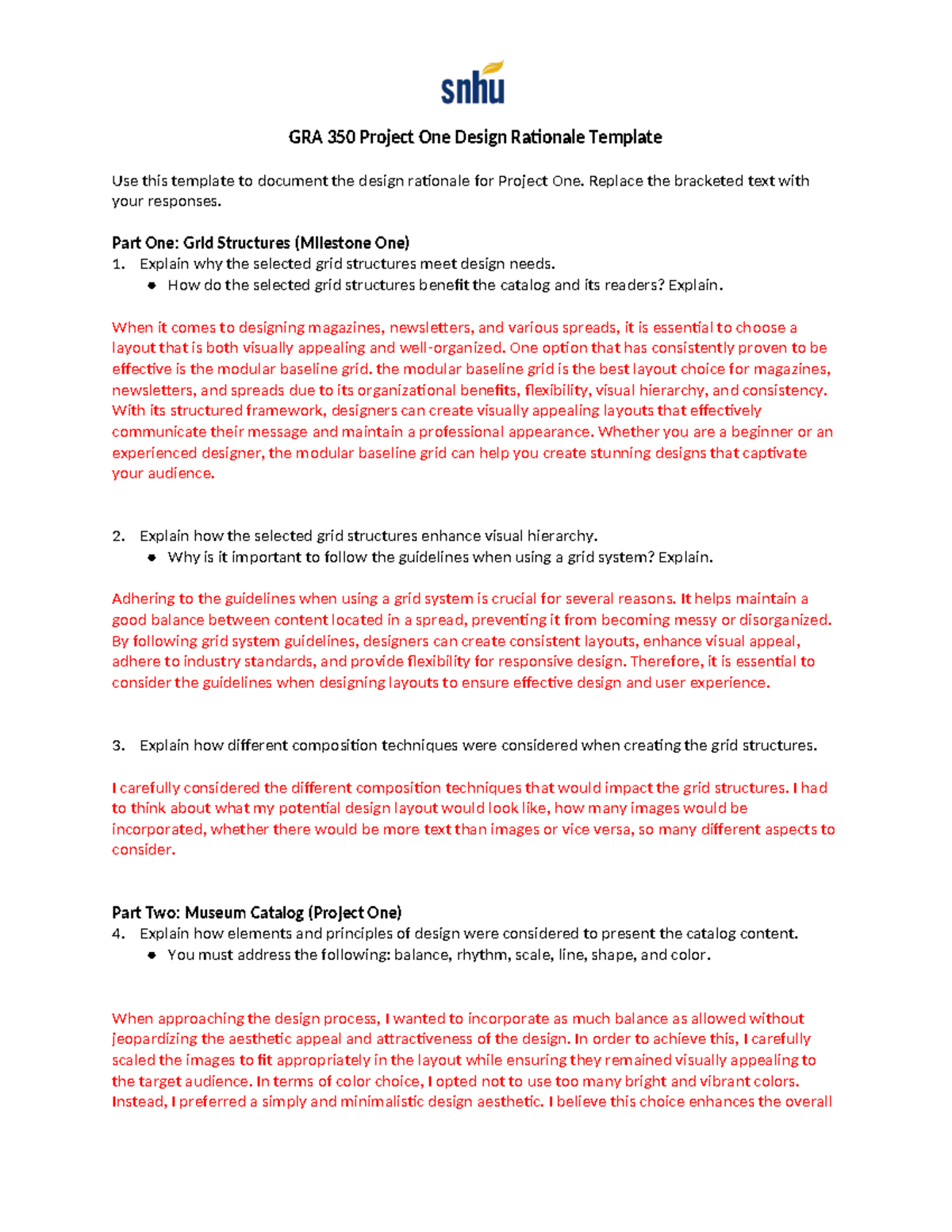 GRA 350 Project One Design Rationale Template-2 - GRA 350 Project One ...