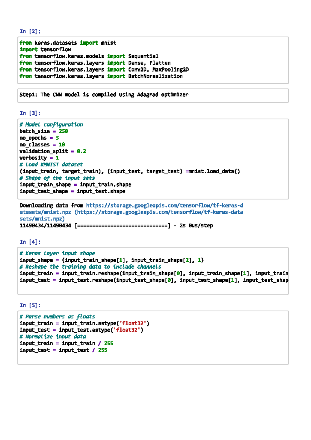 Ex7-Optimization of Training in Deep Learning - COMPUTER SCIENCE ENGINEERING - Studocu