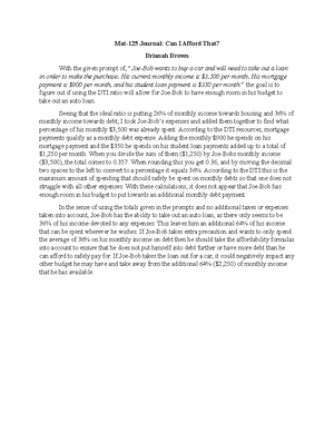 MAT 126 Module Five Project Draft submission - MAT 126 Module Five ...