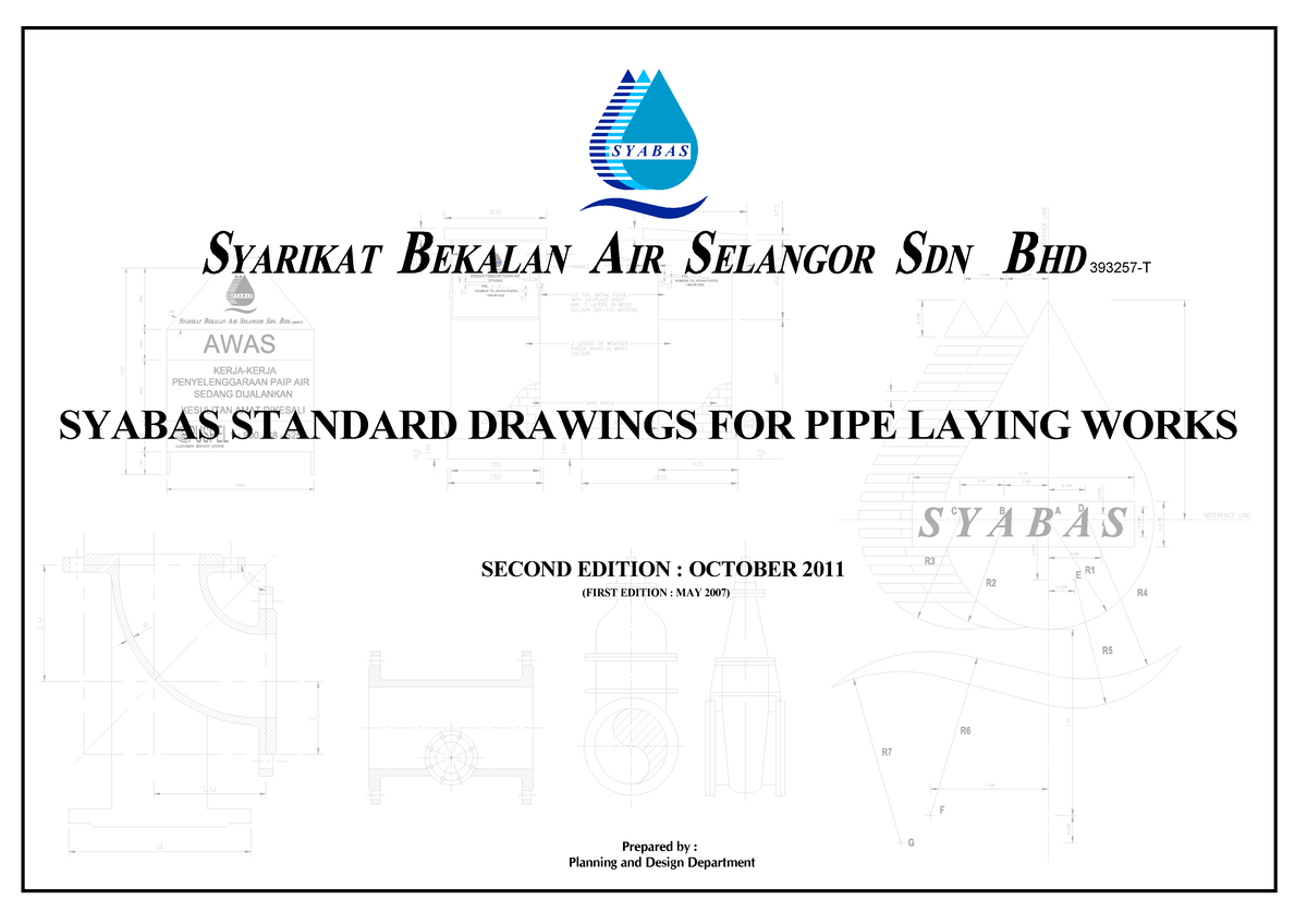 Syabas Standard Drawings - - Studocu