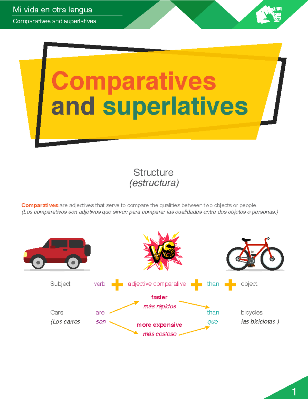 M07 S1 Comparatives and superlatives PDF - Comparatives and ...