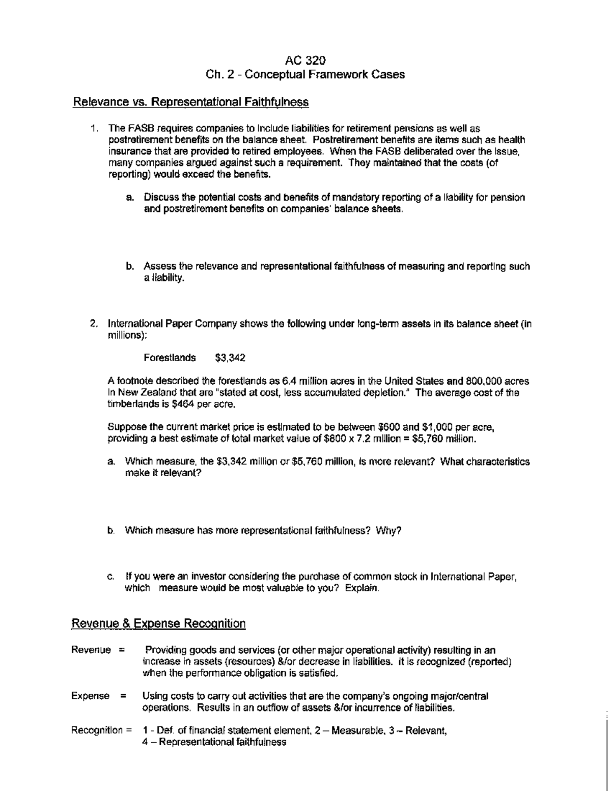 AC320 Ch.2 Student Materials - AC 320 - Studocu