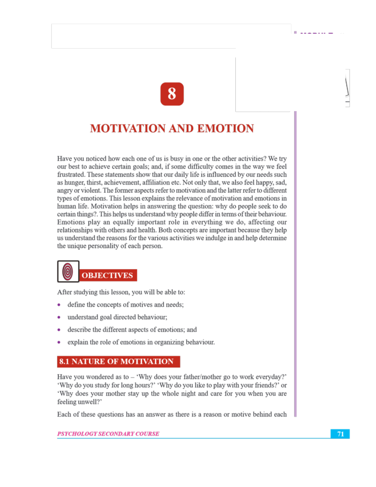 Motivatin and emotion - Psychology - Studocu