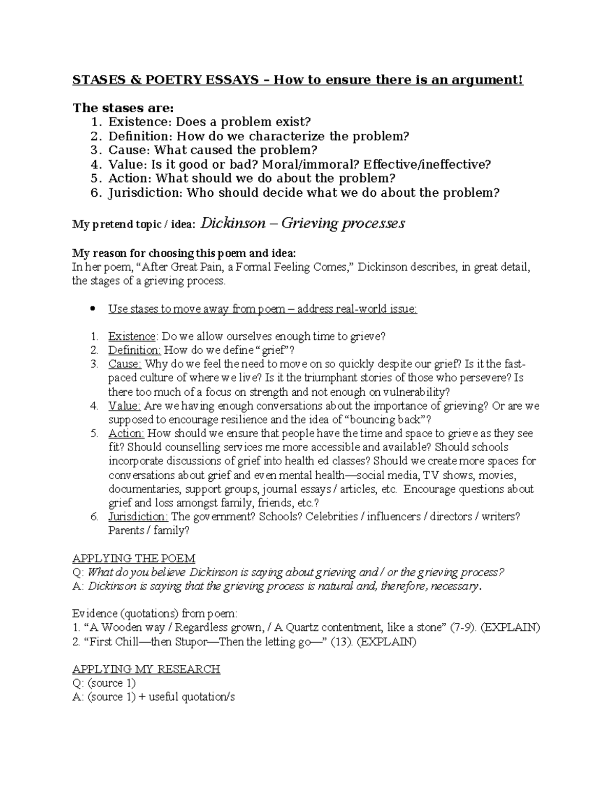 Stases & Poetry Essays - STASES & POETRY ESSAYS – How to ensure there ...