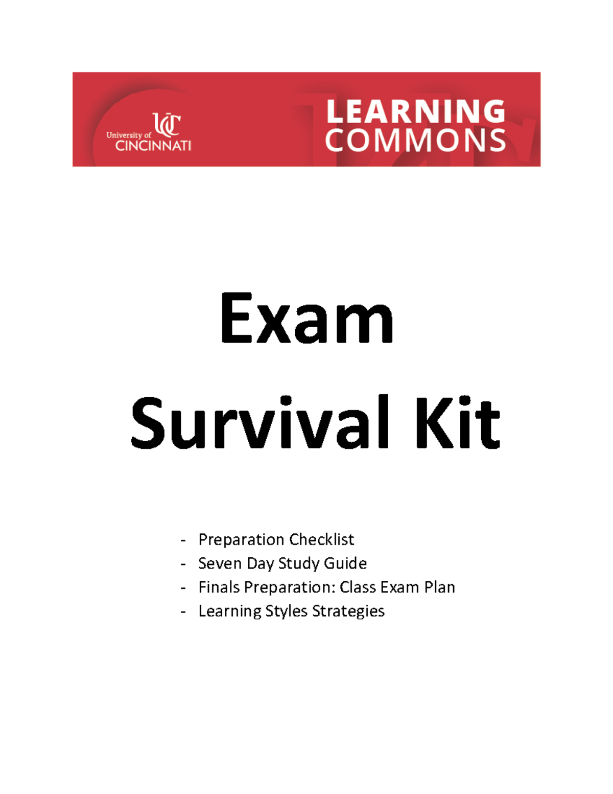 Session 2 CEAS Exam Survival Kit - Exam Survival Kit Preparation ...