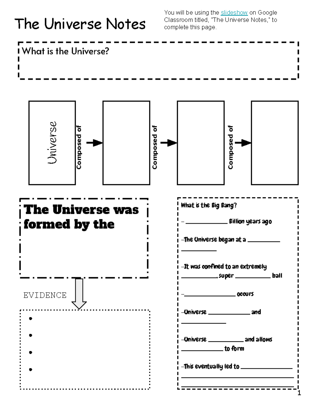 The Universe Notes and Universe Comic Strip - The Universe Notes What ...