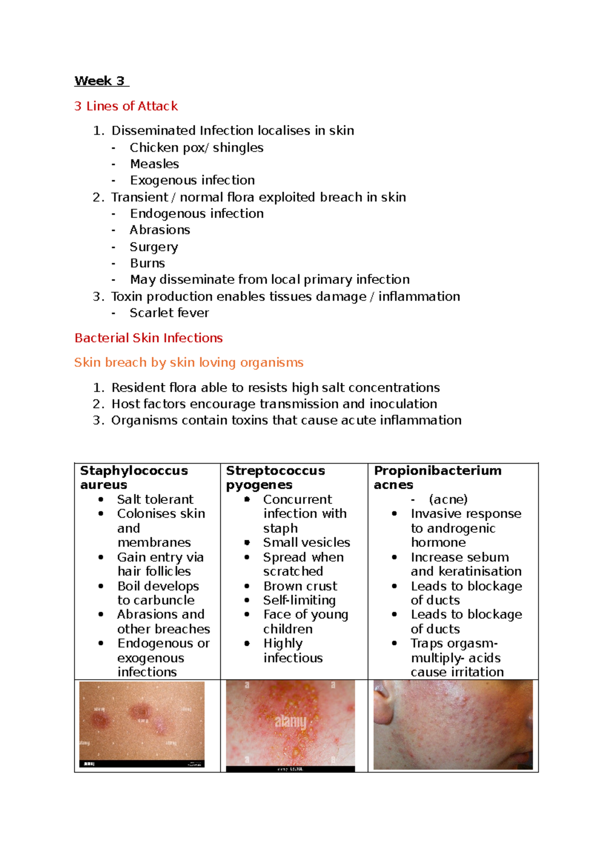 BM1022 - lecture notes - Week 3 3 Lines of Attack 1. Disseminated ...
