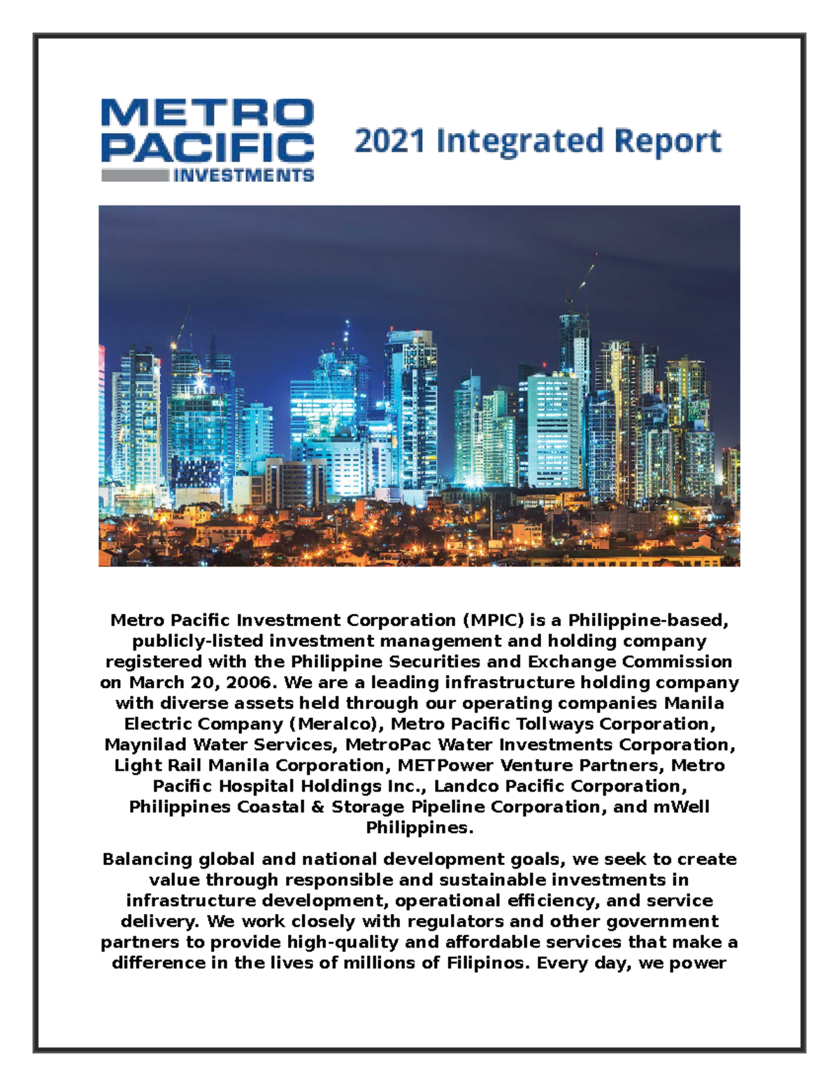 Metro-Pacific-Autosaved - Metro Pacific Investment Corporation (MPIC ...