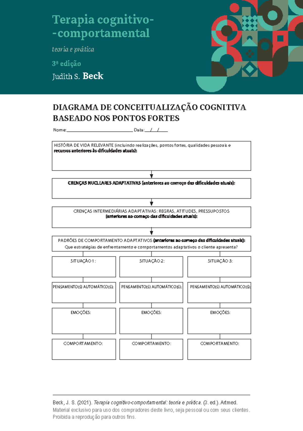 Beck Formularios C3 DCC-PF - Terapia cognitivo-comportamental teoria e ...