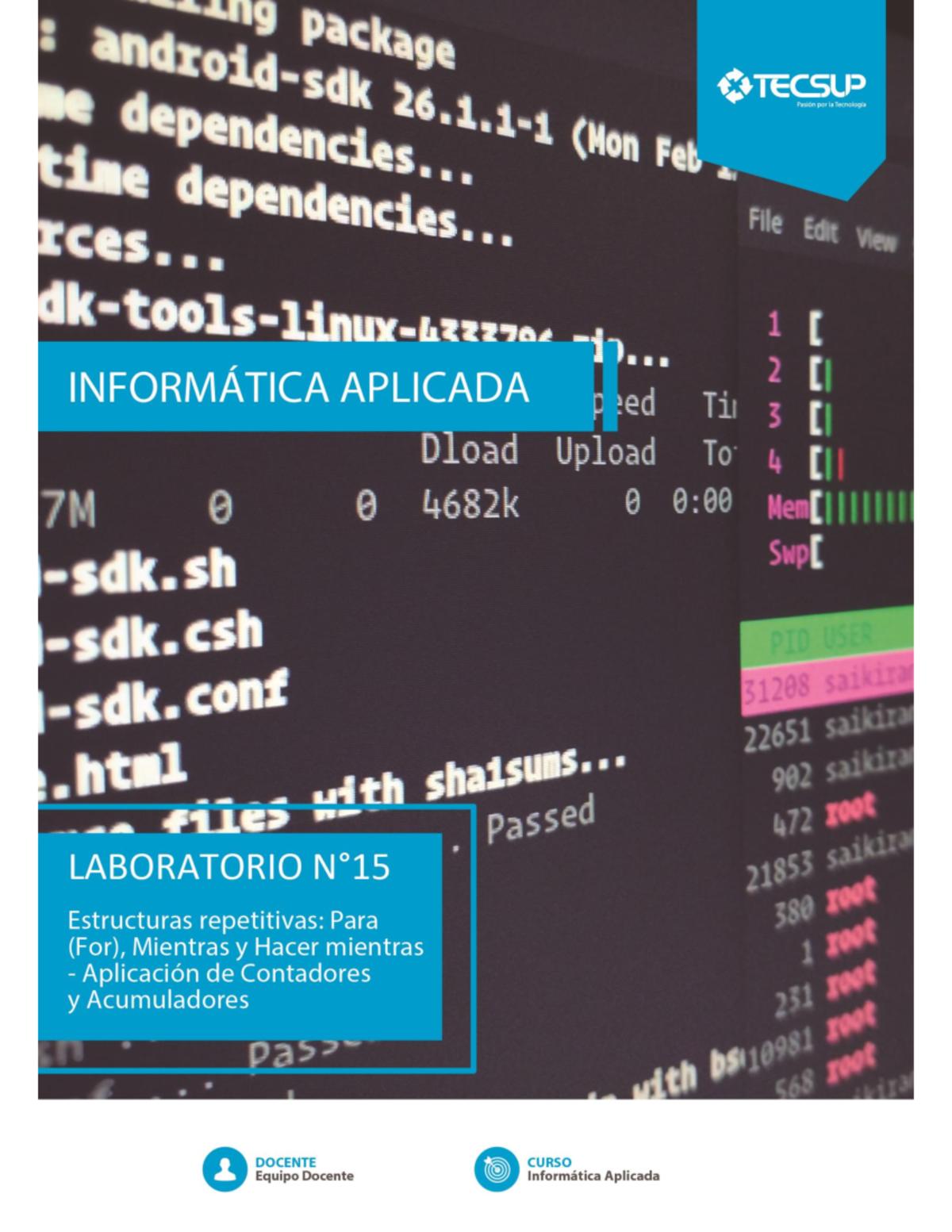 L15 Estructuras repetitivas - Inform·tica Aplicada Algoritmos (ProgramaciÛn II) Dpto. de Inform ...