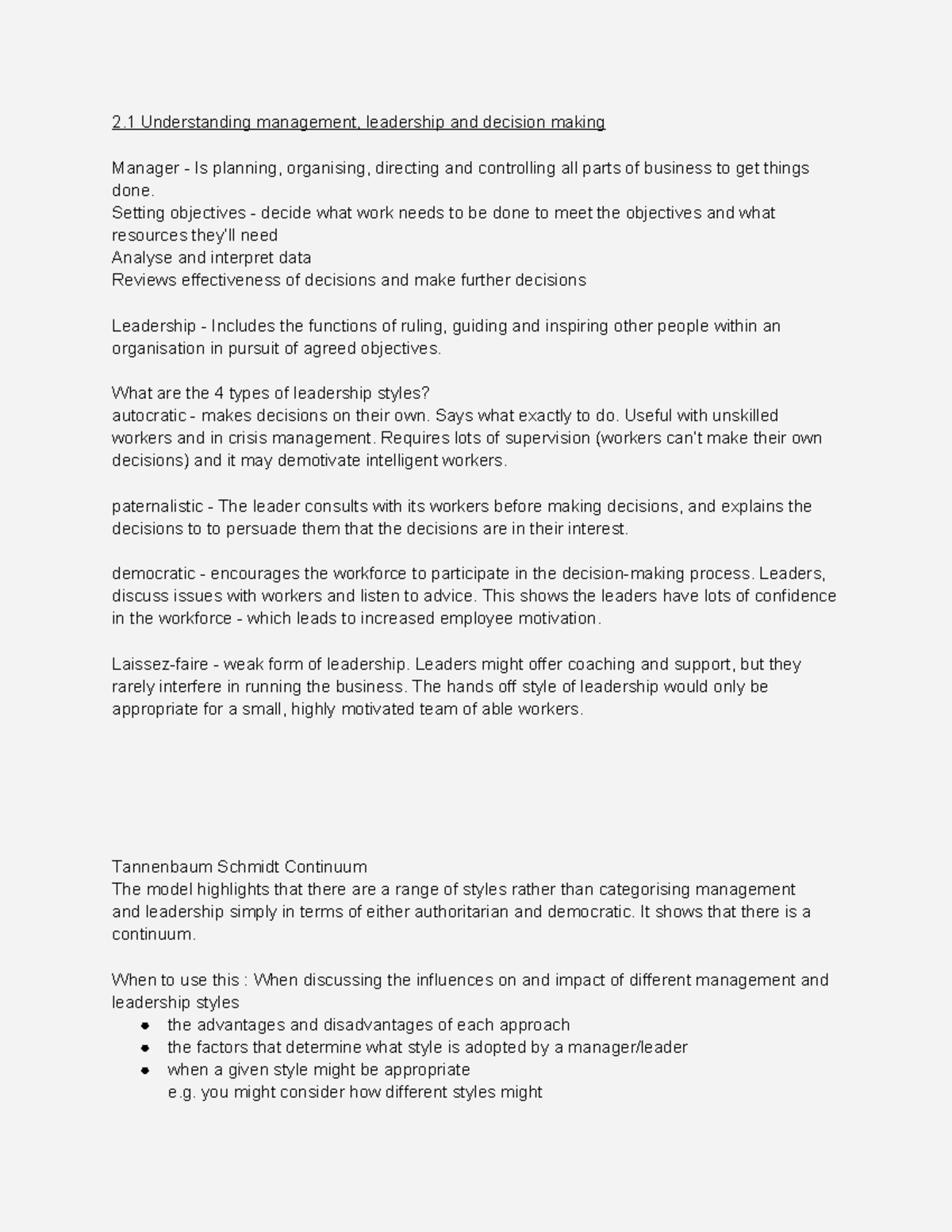 2. Understanding different business forms - 2 Understanding management ...