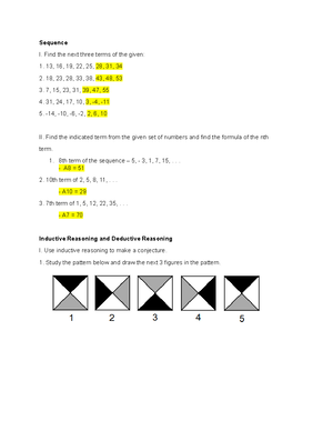 Assessment for Lesson No 1.2 (Part 2) - 1. 2. 3. 4. 5. 6. 7. 8. 9. 5 ...