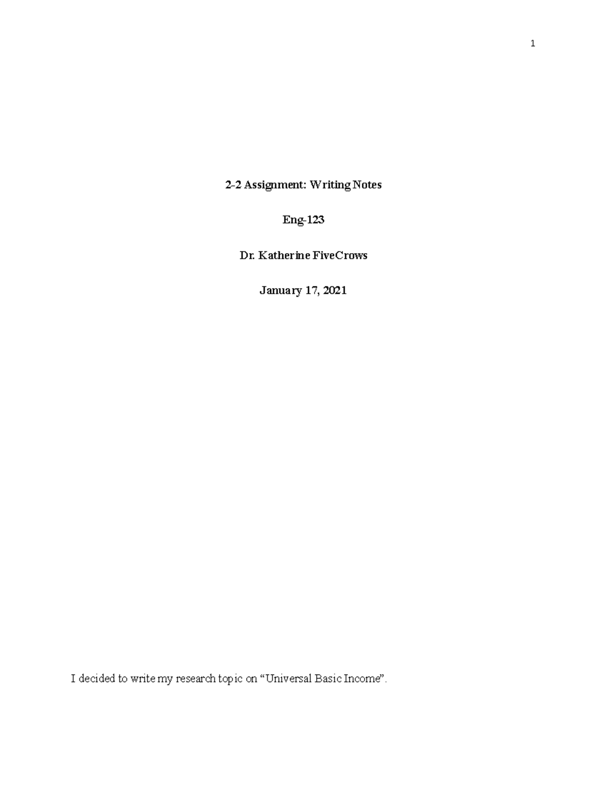 2-2 Assignment Writing Notes - ENG123 - SNHU - Studocu