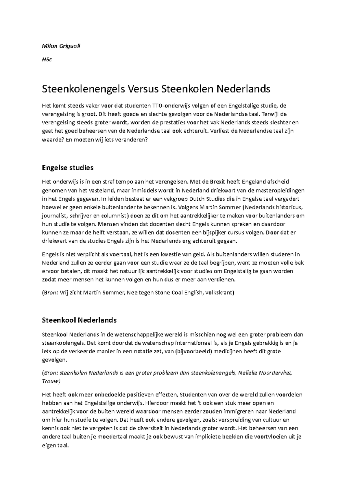 Document 30 - n nn bhbhb - Milan Griguoli H5c Steenkolenengels Versus ...