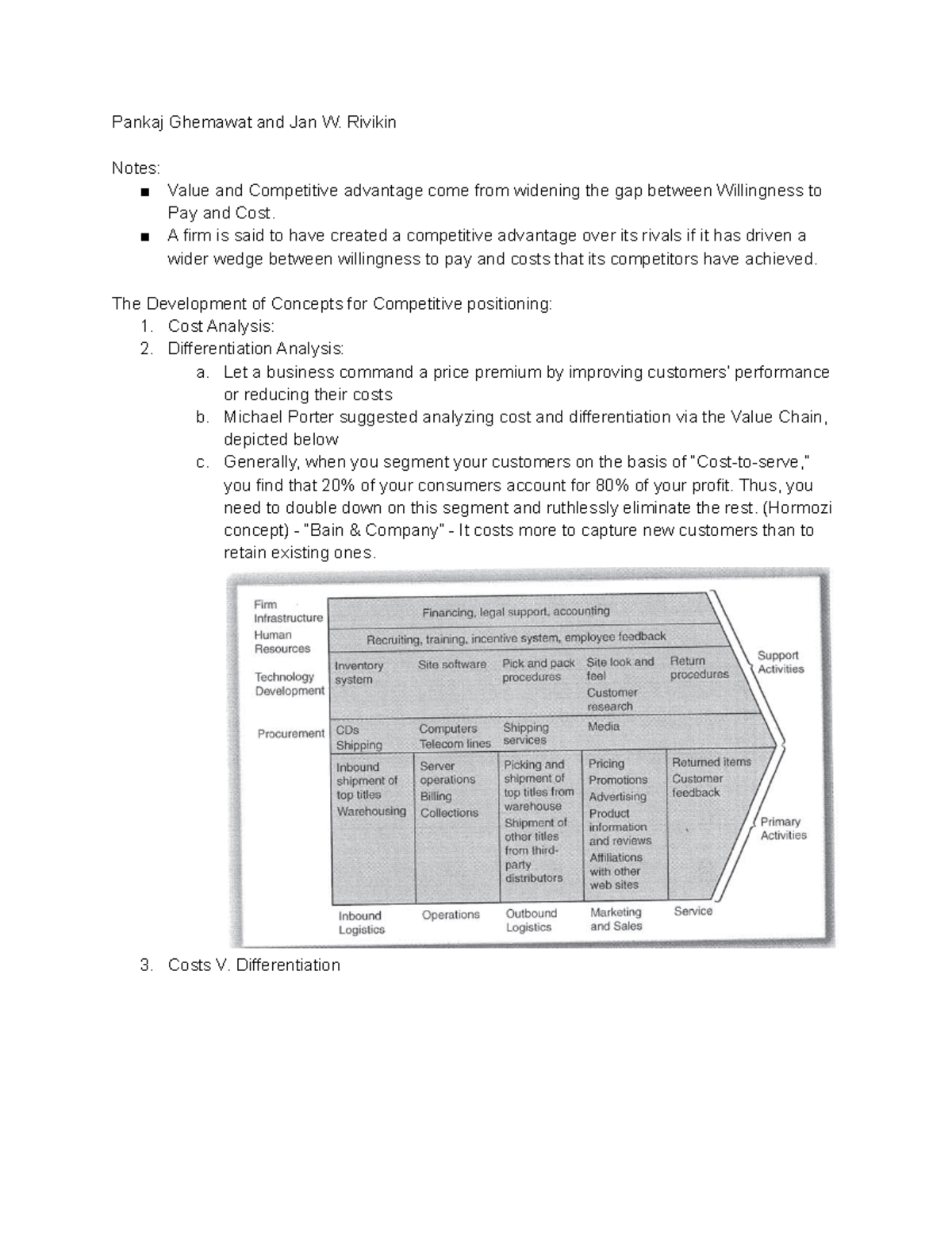 Creating Compeitive Advantage - Pankaj Ghemawat and Jan W. Rivikin ...