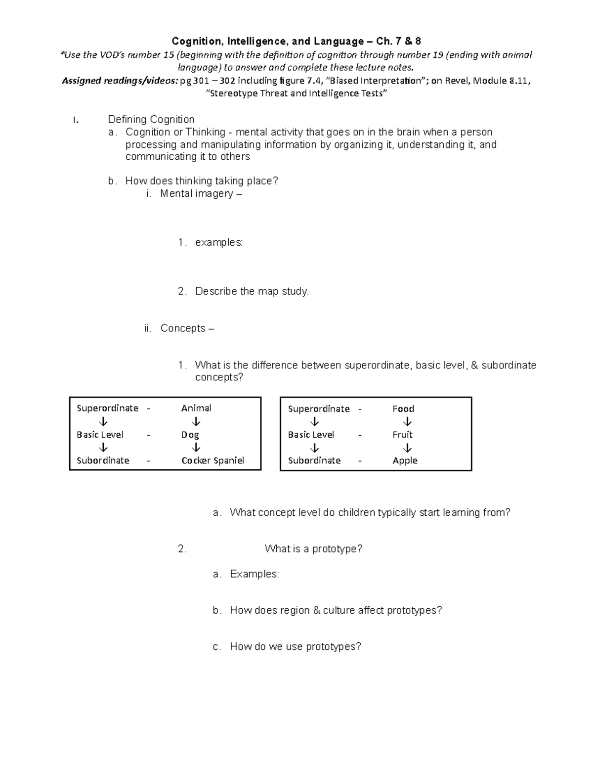 5 - Cognition Language Intelligence - Cognition, Intelligence, and ...