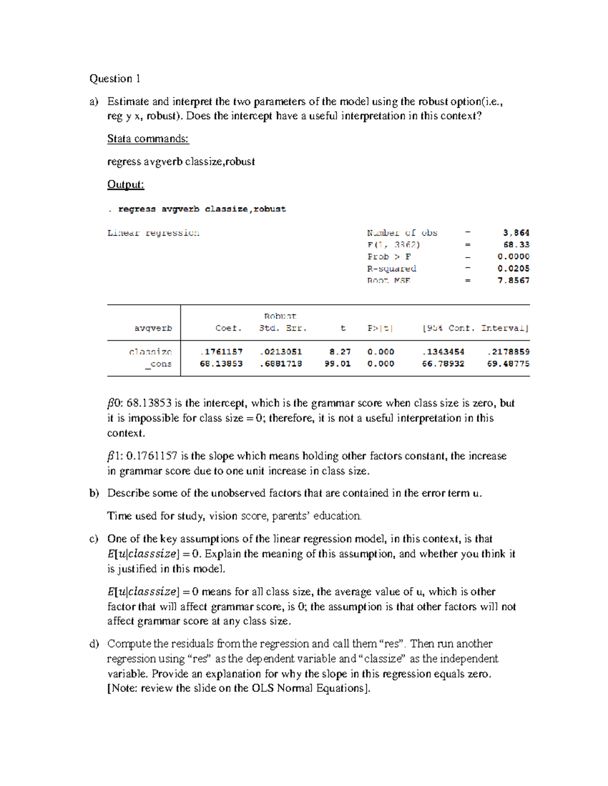 EC295_ A1_personal-answerWinter term - EC 295 - WLU - Studocu
