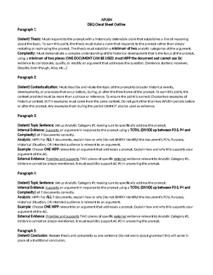 LEQ - leq cheat sheet to make apush easier - APUSH LEQ Cheat Sheet ...