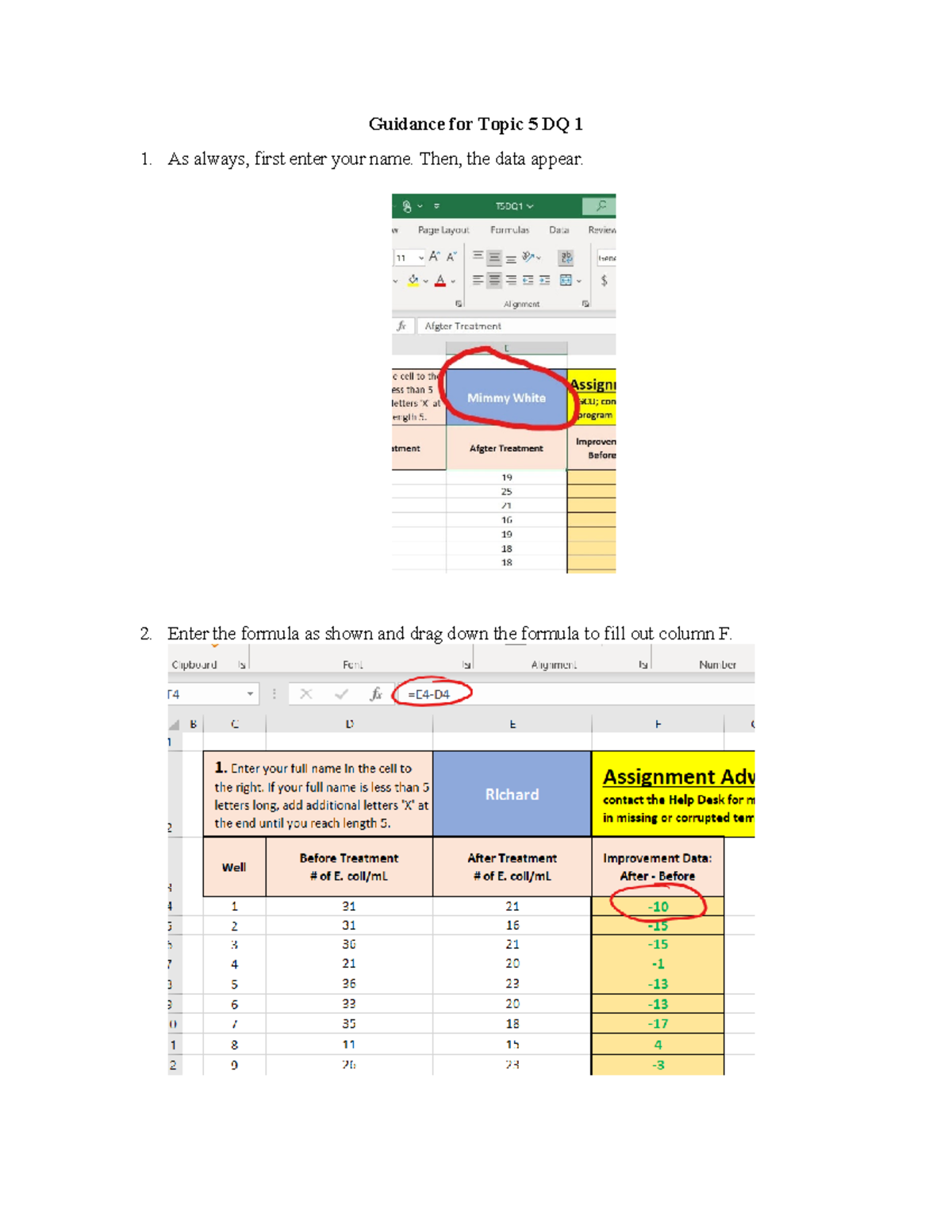 MAT-144-MA2-Online - Guidance for Topic 5 DQ 1 1. As always, first ...