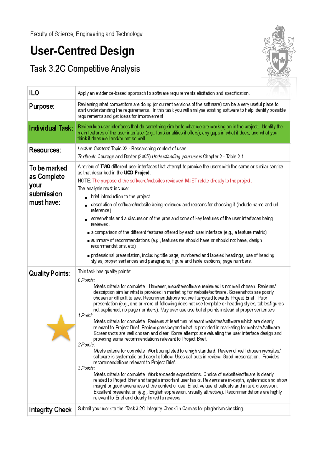 3 - Assignment 3.2C UCD - Faculty of Science, Engineering and ...
